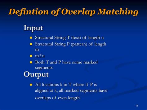Ppt Overlap Matching Powerpoint Presentation Free Download Id6980772