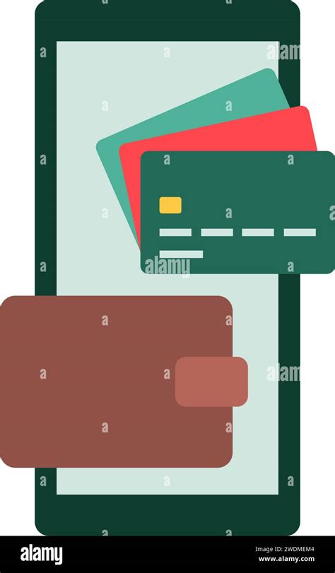 Digital Wallet App On Smartphone Electronic Transactions And Digital