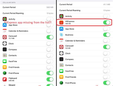 Apps Disappear From Cellular Data On IOS 11 Here S How To Fix It JILAXZONE