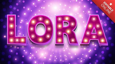 Lora Happy New Year With Glittering Fireworks Text Effect Generator