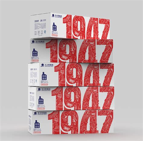 【氙品牌】北大荒1947小白酒包装设计氙品牌包装设计 站酷zcool
