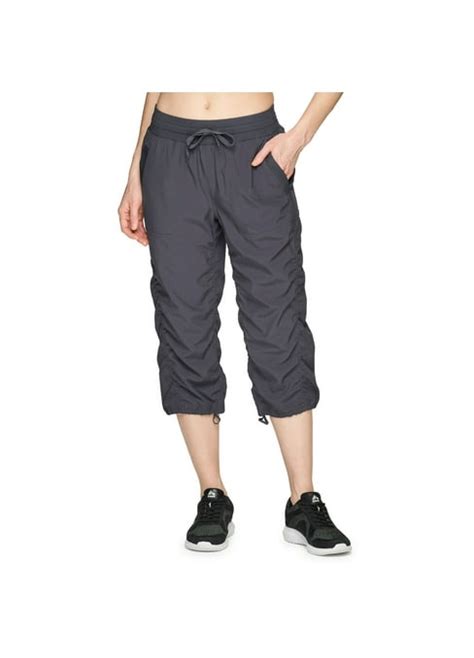 Rbx Active Womens Relaxed Lightweight Woven Cargo Capri Pant