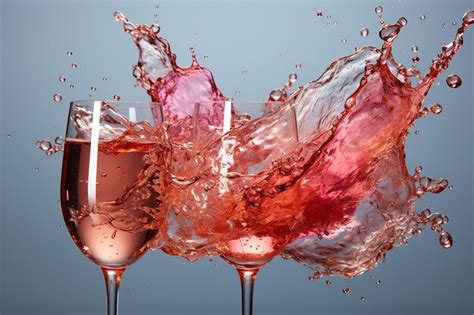 Premium Ai Image Bubbly Drink Exploding Against White Backdrop