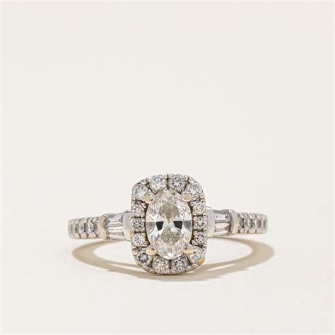 Diamond Engagement Ring 107ctw Si1 F Sz 5
