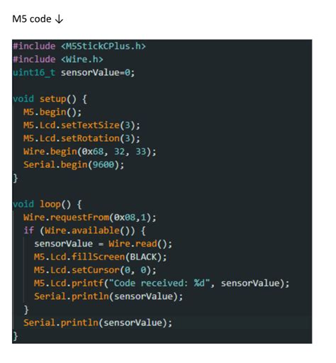Solved I Want To Send Data From Arduino Nano To M StickCPlus Chegg