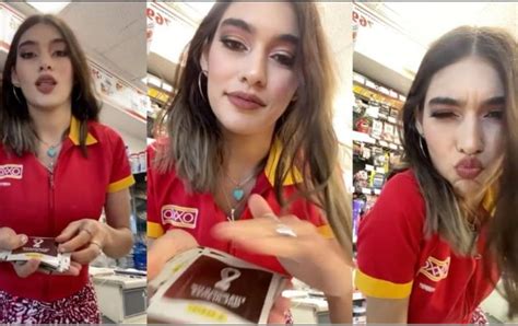 CDMX La Cajera De Oxxo Cautiva A Seguidores De Redes Sociales El