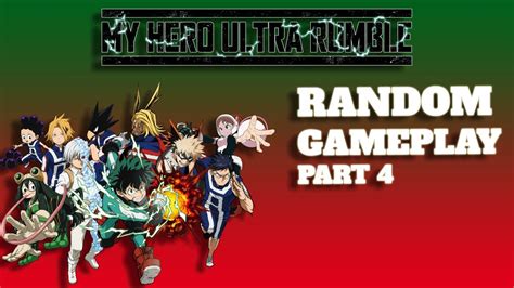 My Hero Academia Ultra Rumble Gameplay Bokunoheroacademia