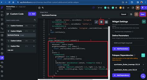 Treemap Widget In Flutterflow Syncfusion