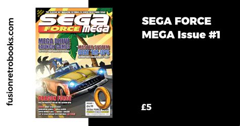 Sega Force Mega Issue 1 Fusion Retro Books