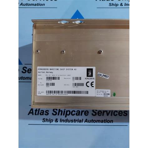 KONGSBERG RDi 32 8100154 REMOTE DIGITAL INPUT MODULE REV E3 Atlas Shipcare Services