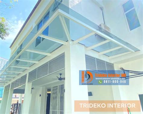 Info Harga Atap Kaca Permeter Persegi Februari 2024