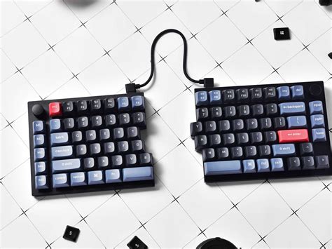 Keychron Q11 Split Gateron Red Switch Rgb Knob Klawiatury