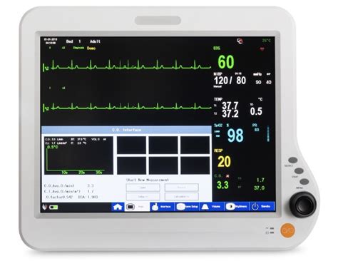 Modular Portable Vitals Machine Hospital For Monitoring Ecg Bp Spo2 From China Factory