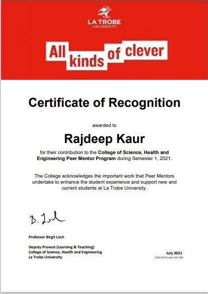Latrobeuniversity Mentoring She Rajdeep Kaur