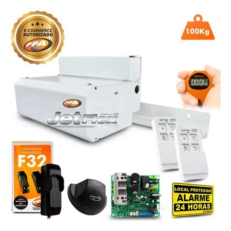 Motor Dz Ppa Porta Social Autom Jetflex C Radar E Fotocélula Frete grátis