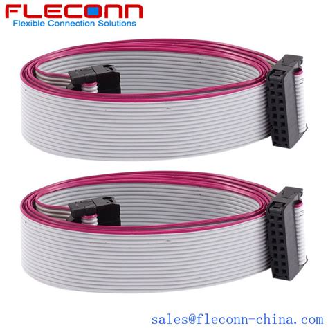 18p Ribbon Cable Female Connector Awm 2651 Idc Flat Cable