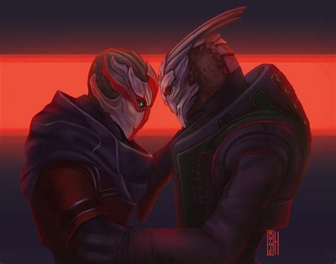 Kirion And Garret Фан арт Mass Effect 3