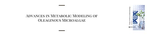 Advances In Metabolic Modeling Of Oleaginous Microalgae Vide Leaf