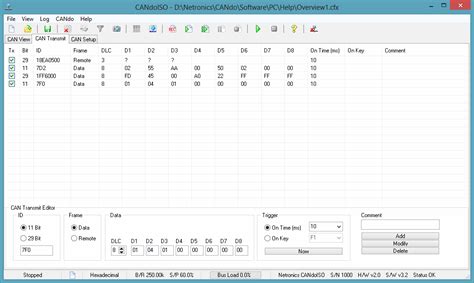 cando free can bus analyser software