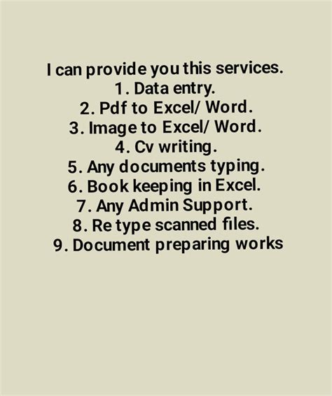 Do Perfect Fastest Data Entry Typing Work By Typingservice11 Fiverr