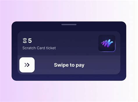 Swipe To Pay Slider By Bojan Novakovic On Dribbble