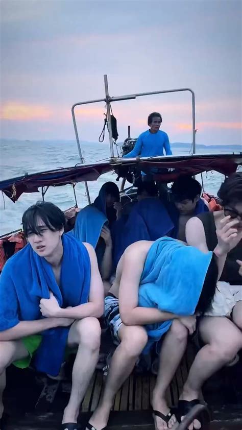 Satang S Post Shows We Are Cast Members Out In The Sea R Gmmtv