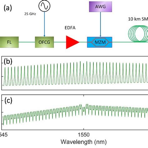 A Schematic Of The Generation Of Massively Paralleled Wdm Signal B