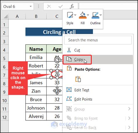 How To Circle Something In Excel 2 Suitable Ways Exceldemy