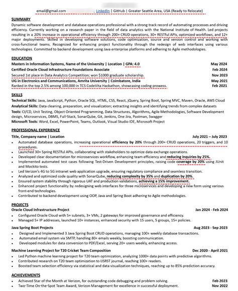 Shreya Mehta On Linkedin Resumes Like These Land People In Faang Interviews For Many Resumes