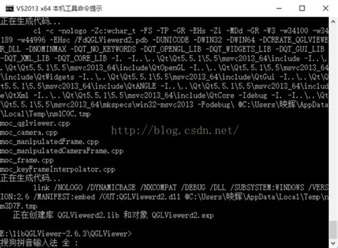 win10 64bit vs2013 cgal 4 7 boost 1 59 qt5 5 1 cmake安装