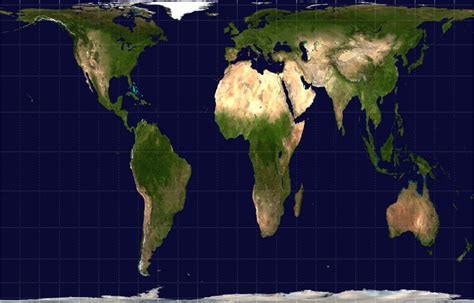 Mercator Projection Vs Robinson Projection