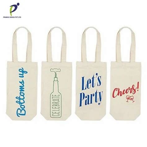Canvas Wine Bag At ₹ 27 Piece कैनवास वाइन बैग In Ichalakaranji Id