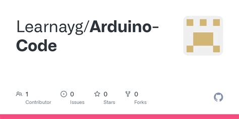 Github Learnayg Arduino Code