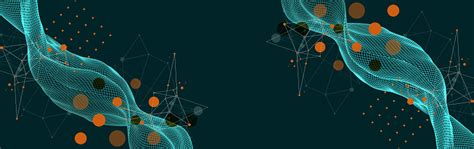 추상파는 밝은 그라데이션 색상의 프레임 스타일로 만들어집니다 과학 기술 프리젠 테이션을위한 템플릿 Dna에 대한 스톡 벡터 아트 및 기타 이미지 Istock