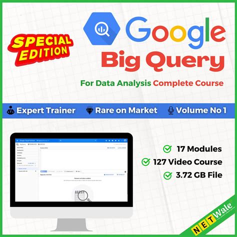 Big Query For Data Analysis Complete Course Netwale