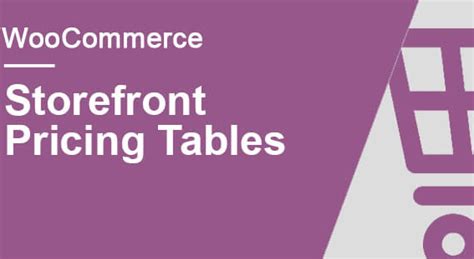 Woocommerce Storefront Pricing Tables 1 1 0 Gplplus