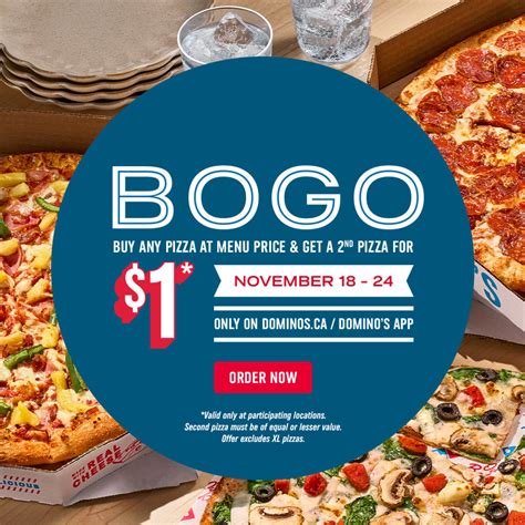 Buy One Get One For 1 Offer Dominos Pizza Pickering