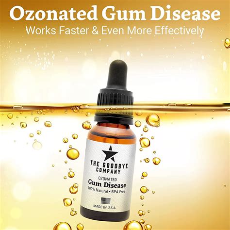 Ozonated Goodbye Gum Disease Natural And Effective Oral Gum Disease
