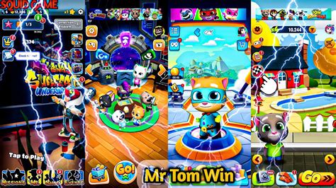 Squid Game Funny~ 🚩🚦🌈talking Tom Hero Dash Subway Surfer Tom Gold Run