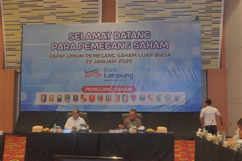 Mahdi Yusuf Resmi Jabat Dirut Bank Lampung Senator