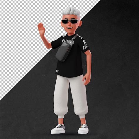 Premium Psd 3d Male Character