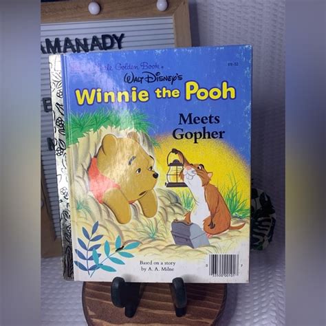 Winnie The Pooh Other Winnie The Pooh Meets Gopher By George Desantis And A A Milne