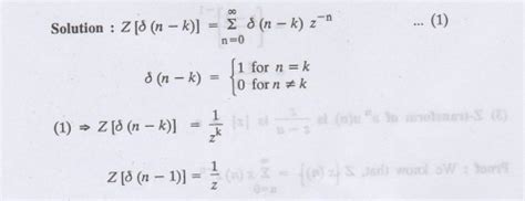 Problems Based On Z Transform Of Some Basic Functions Examples