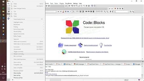 Mencoba Install Codeblock Untuk Coding C Youtube