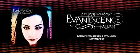 Fallen 20th Anniversary Reissues Evanescence