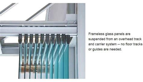 Customized Removable Foldable Frameless Glass Partition Wall