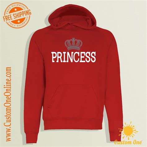 Princess Hoodie Etsy