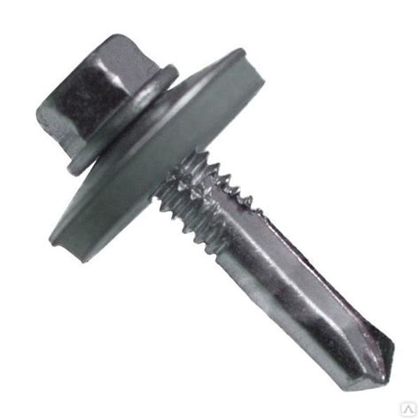 Купить саморезы кровельные HE5-R-Z19 5,5х38 мм RAL 5015 Гарпун ...
