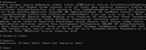 在 Windows 命令行中实现 Ls 命令bat Ls Csdn博客
