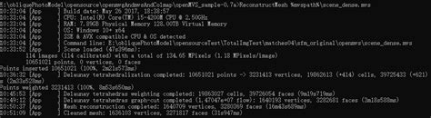 Reconstructmesh Didnt Produce A Result · Issue 595 · Cdcseacave